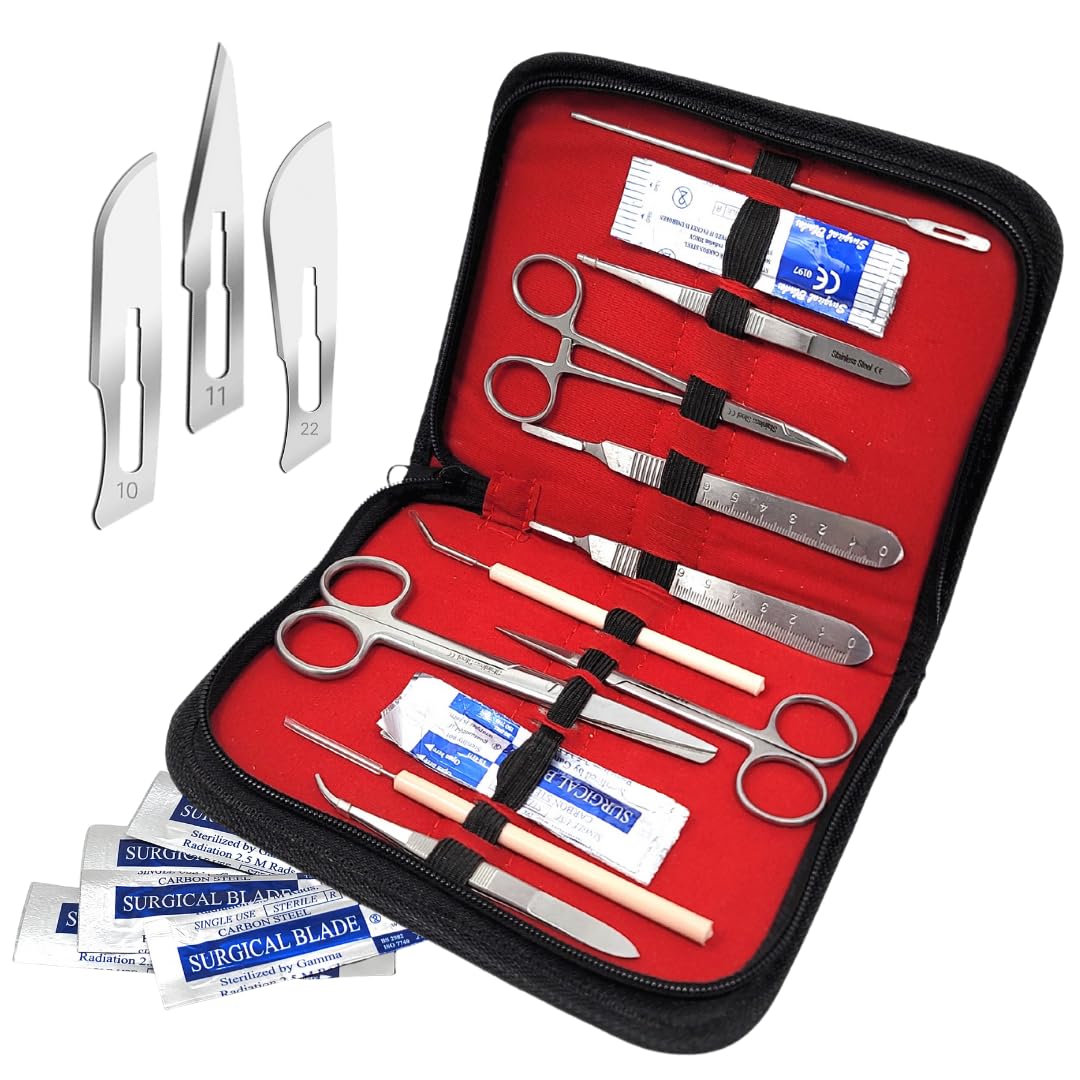 30 Pcs Advanced Biology Lab Anatomy Medical Student Dissecting Kit ...
