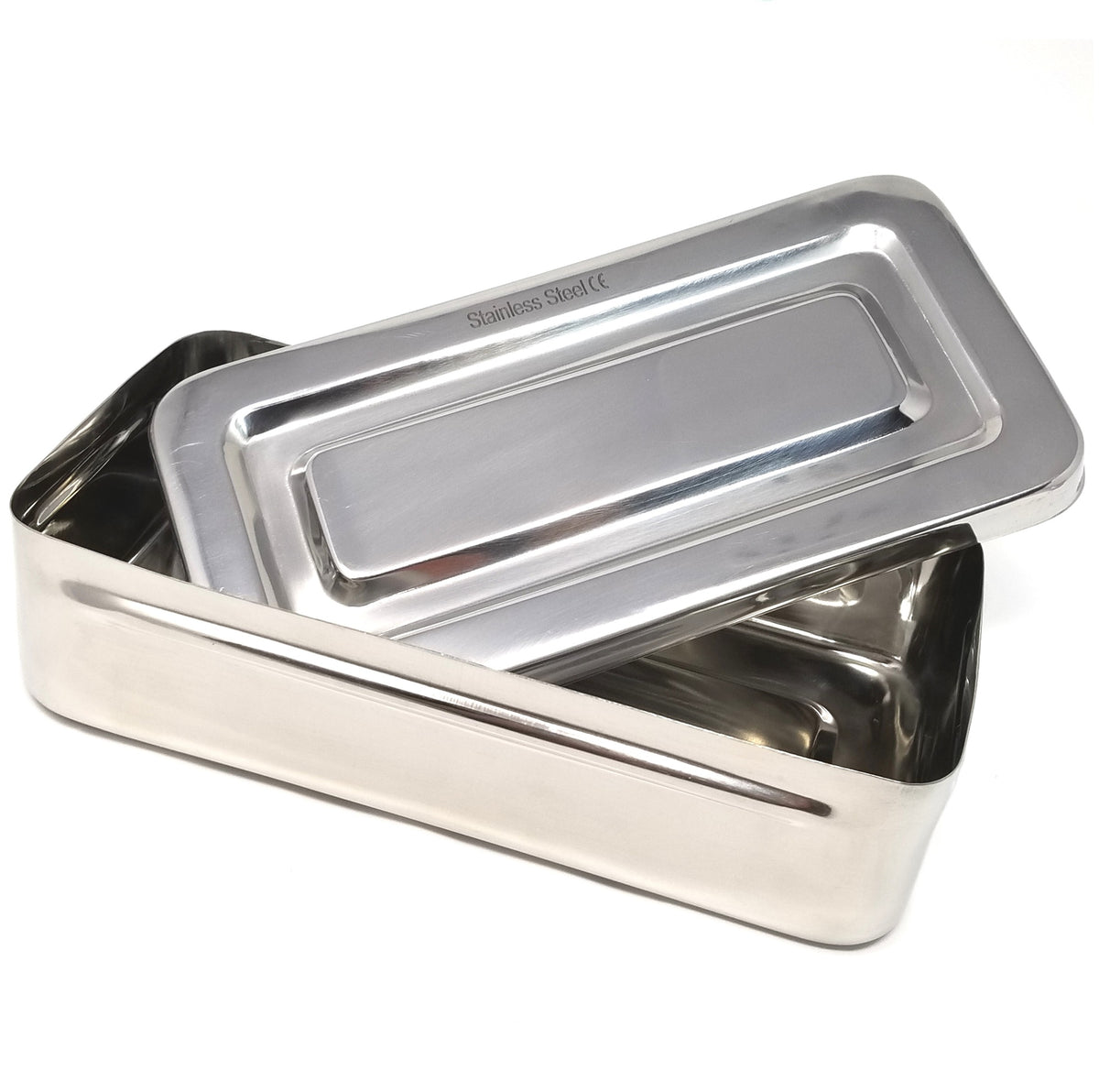 Surgical Instrument Box 8"Lx4"Wx2"H Stainless Steel Storage Organizer ...