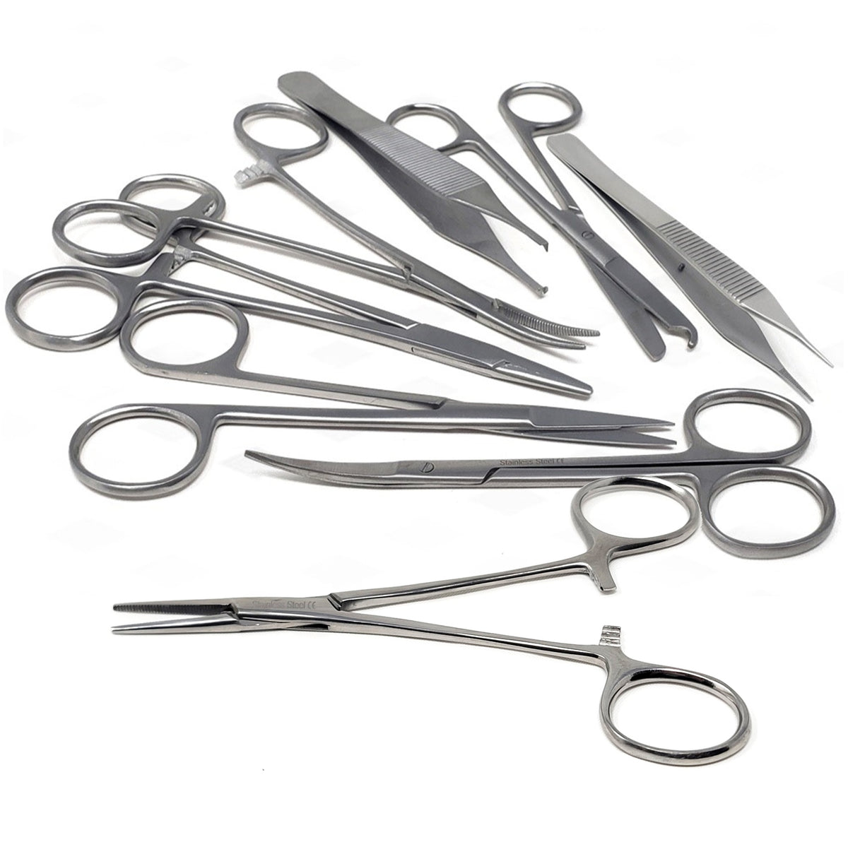 8 Pcs Dissecting Kit Stainless Steel Instruments – HIGH TECH INSTRUMENTS