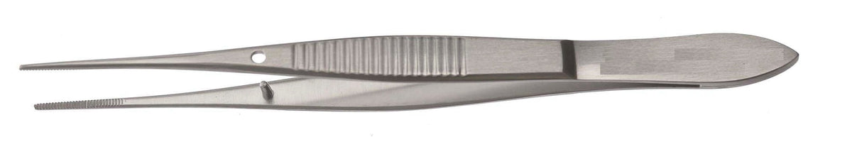 Iris Eye Dressing Forceps 4", Straight, Serrated Tips – HIGH TECH ...