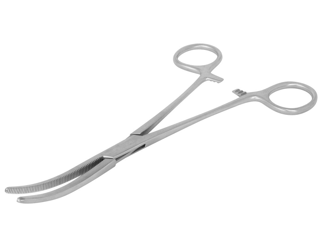 Pean Full Serrated Hemostat Forceps 8", Curved, Stainless Steel – HIGH ...